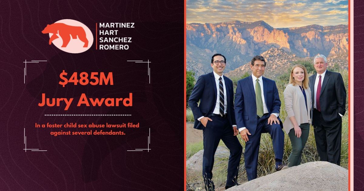 Martinez, Hart, Sanchez & Romero Wins $485M Award in Foster Child Sex Abuse Case